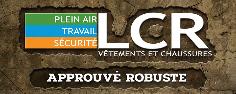 LCR Vêtements et Chaussures | Travail, sécurité, uniformes, plein air